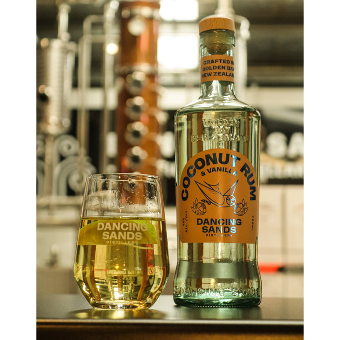 Dancing Sands Coconut & Vanilla Rum | Natural NZ Rum