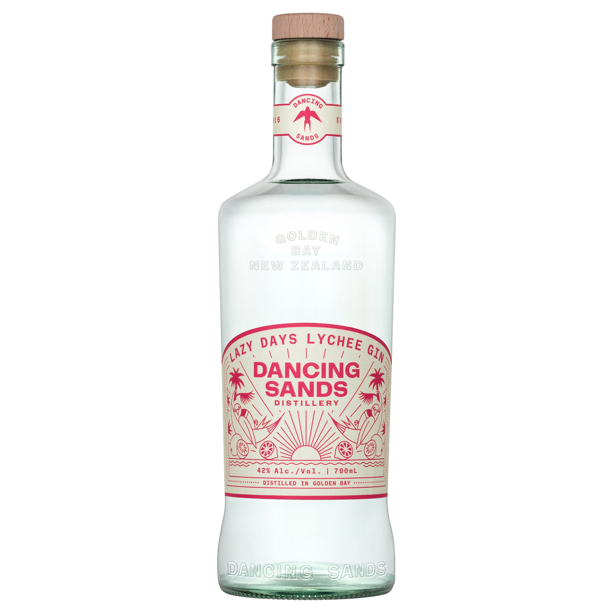 Dancing Sands Lychee Gin | Lazy Days Tropical NZ Gin